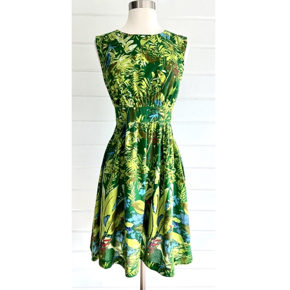 Emily & Fin | Dresses | Modcloth Emily And Fin Too Much Fun Green ...